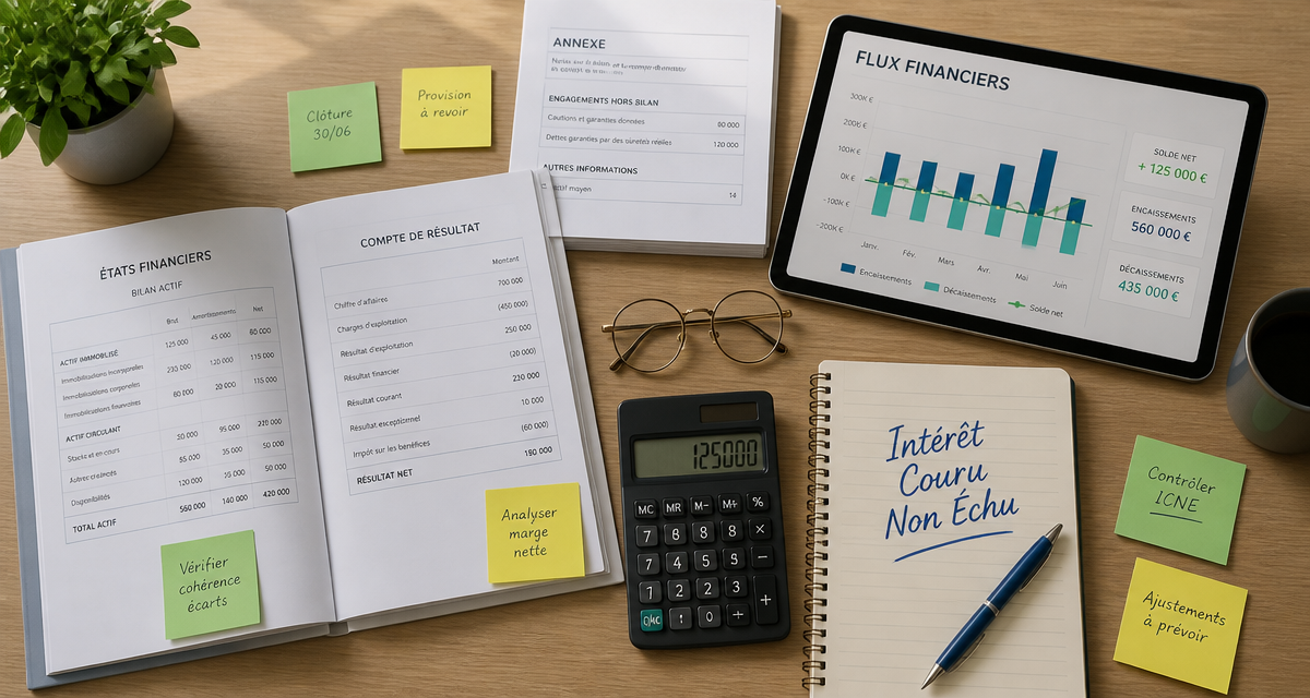 Intérêt couru non échu : calcul et comptabilisation fiable